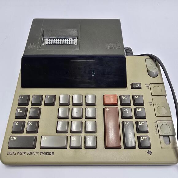 Texas Instruments | Other | Vintage Texas Instruments Ti53 Ii Printing ...
